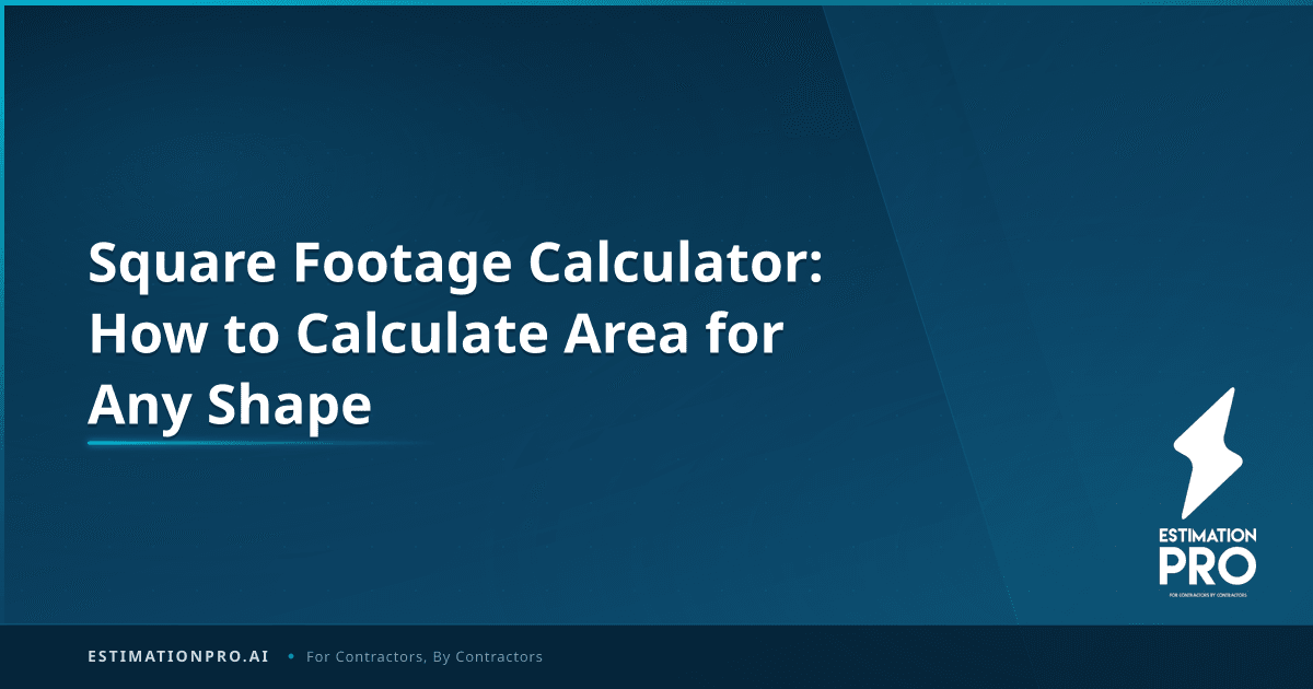Square Footage Calculator: How to Calculate Area for Any Shape ...